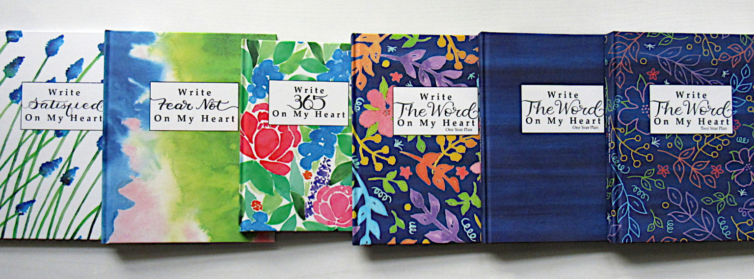 Scripture Writing Journals - Write Them On My Heart