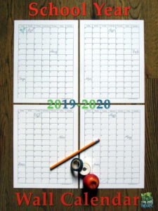 2020 Christian Printable Wall Calendars - Write Them On My Heart