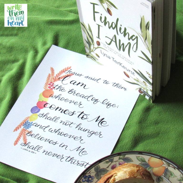Finding I AM - Bible Study Review - Write Them On My Heart
