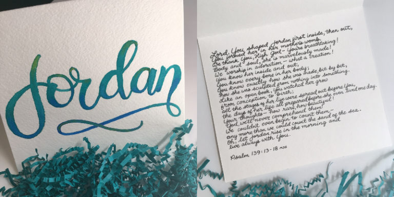 Send A Blessing - Write Them On My Heart