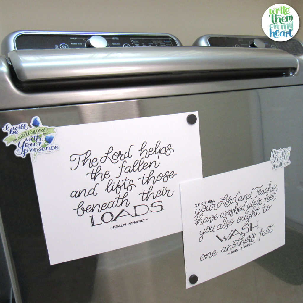 Scripture Art Printables for Every Room In Your House - Write Them On ...