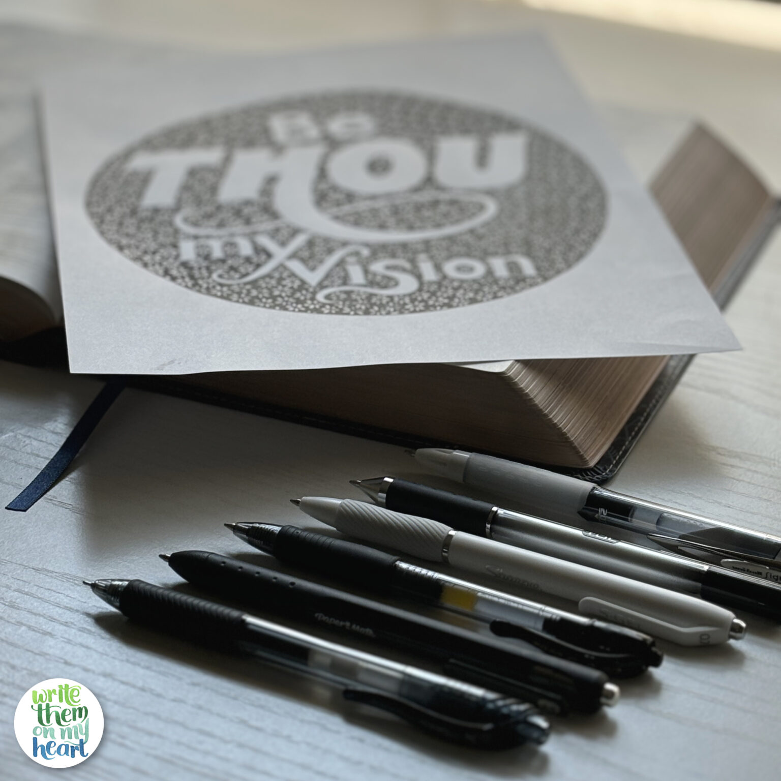 Comparing Pens for Writing In the Bible - Write Them On My Heart