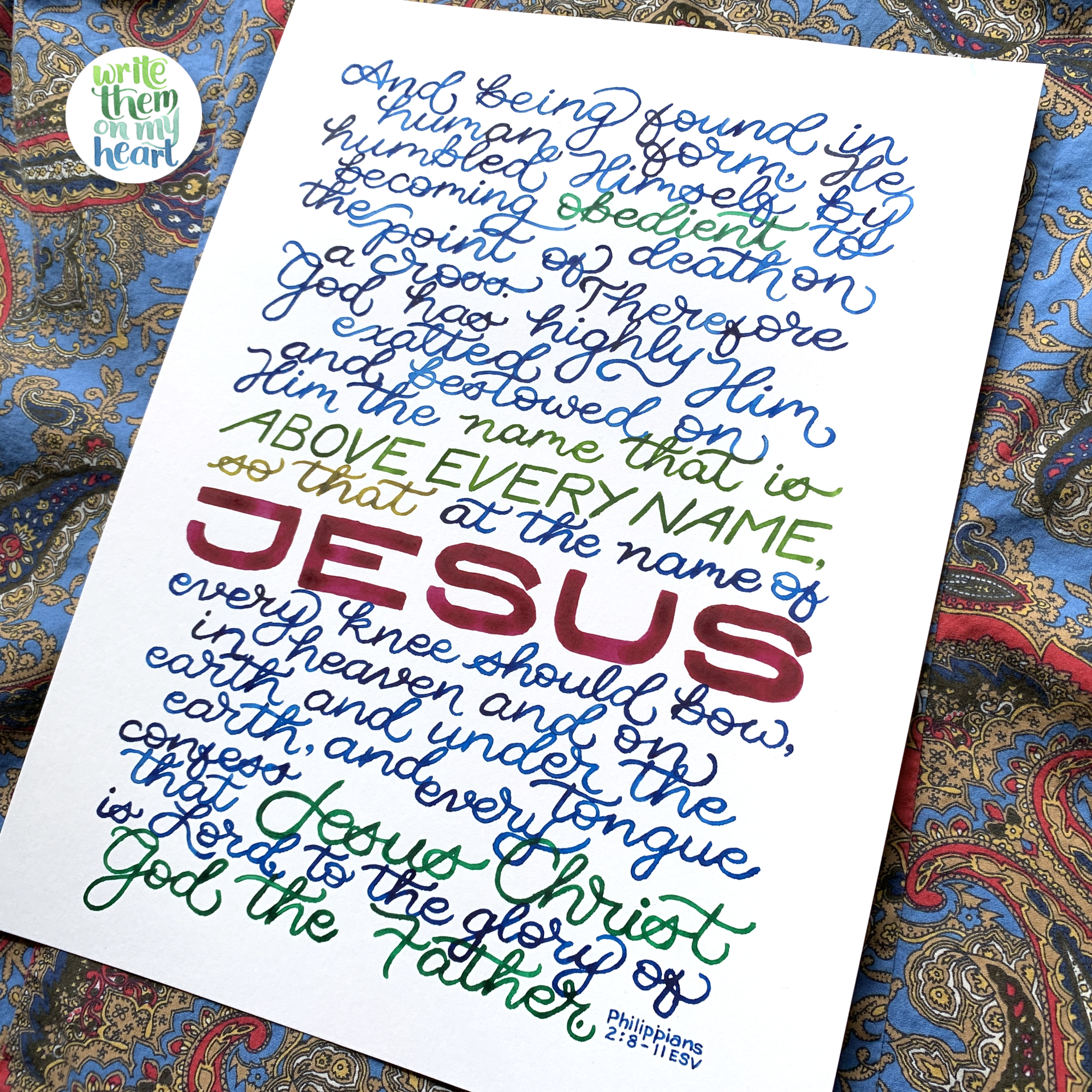 365 Names of God Scripture Journal - Write Them On My Heart