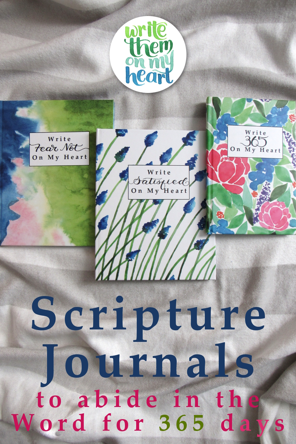 Verse Journal Challenge - Write Them On My Heart