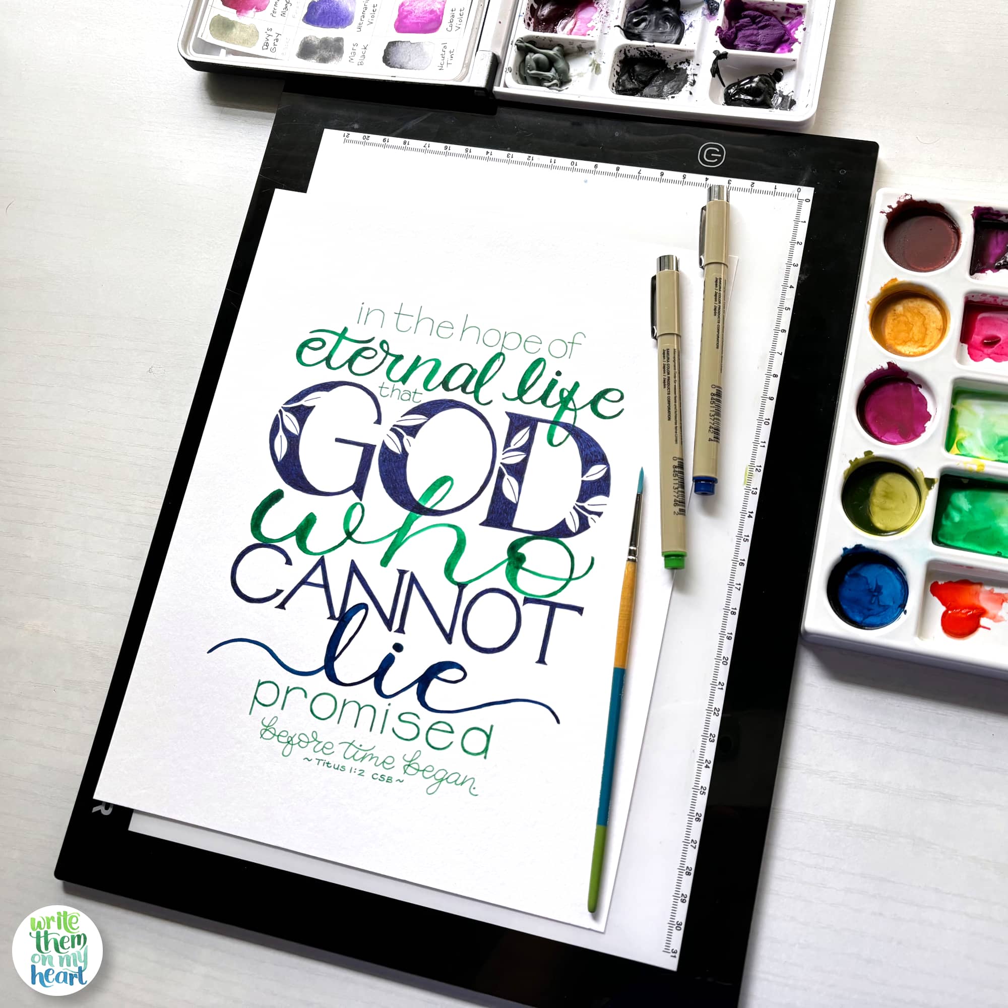 What Does the Bible Say God Can't Do? - Write Them On My Heart