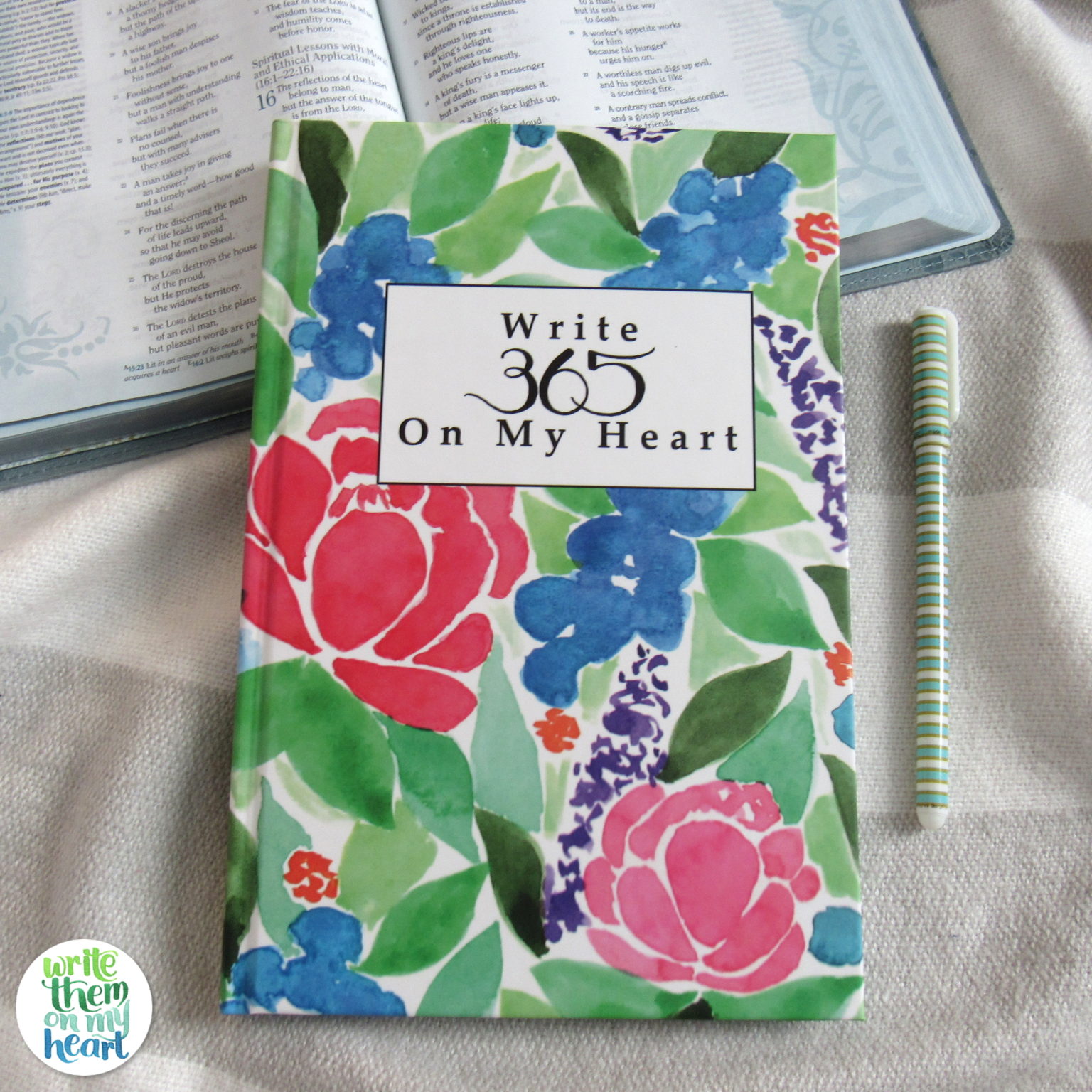 Verse Journal Challenge - Write Them On My Heart