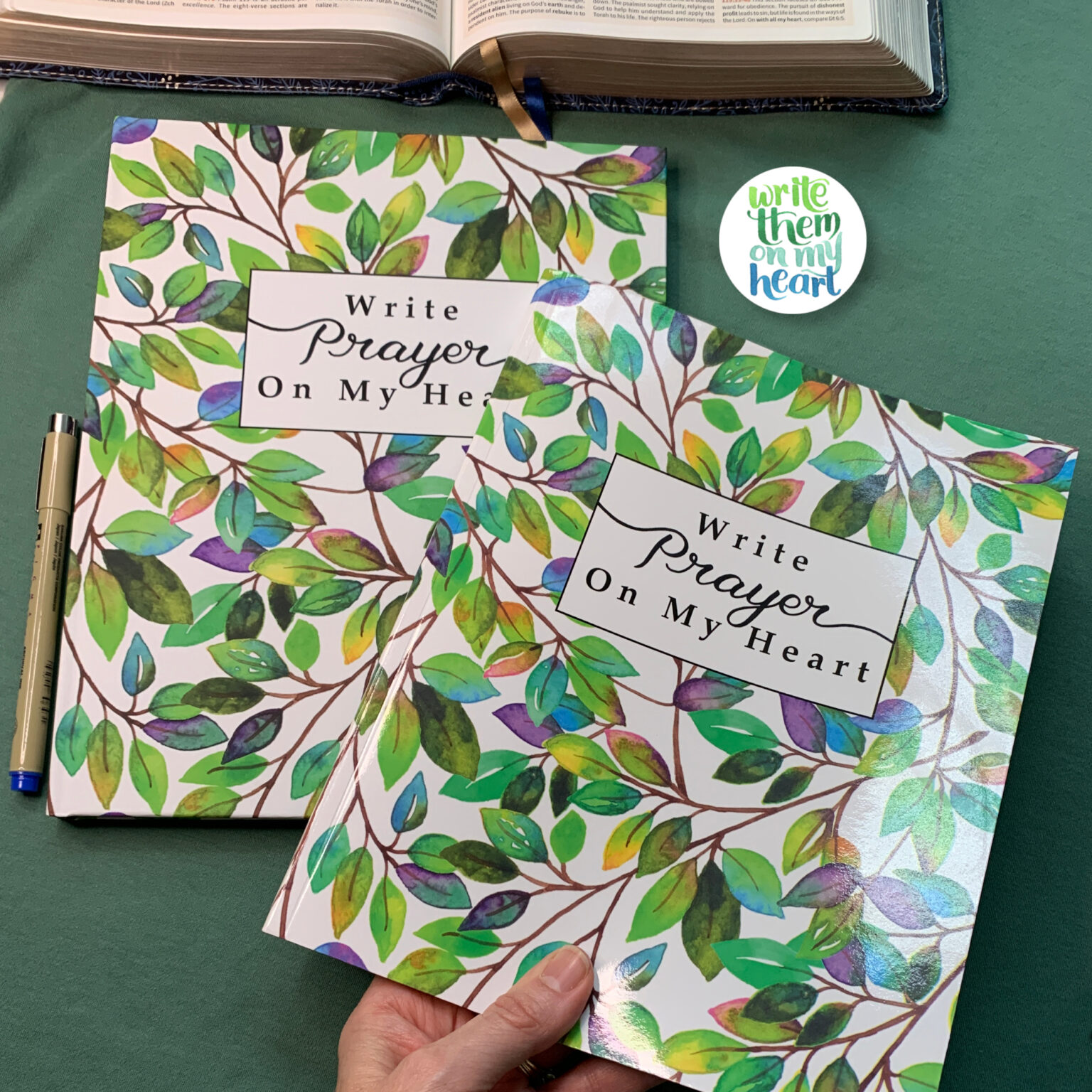 Write Prayer On My Heart Journal - Write Them On My Heart