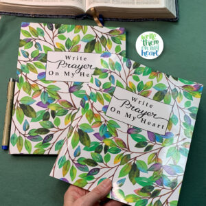 Write Prayer On My Heart Journal - Write Them On My Heart