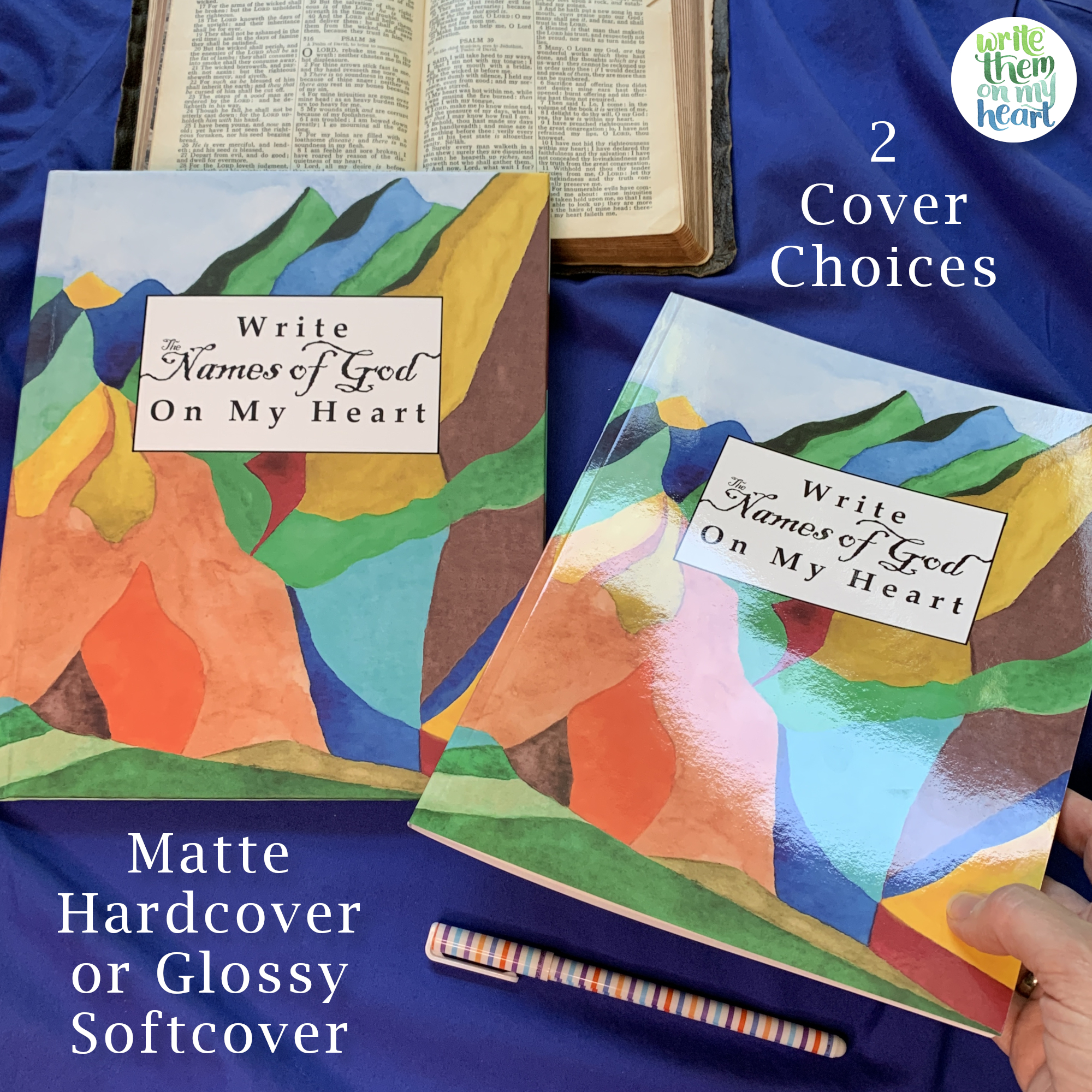 365 Names of God Scripture Journal - Write Them On My Heart